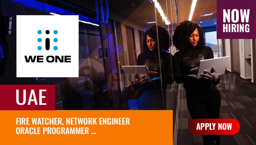 We One Careers 2024, Most Recent Job Openings at We One UAE | Gulf ...